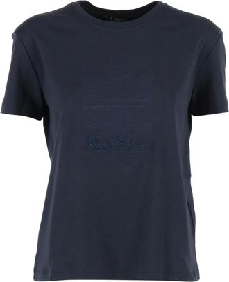 Max Mara Femme, Tops, Bleu, Taille: 42 FR T-Chemises