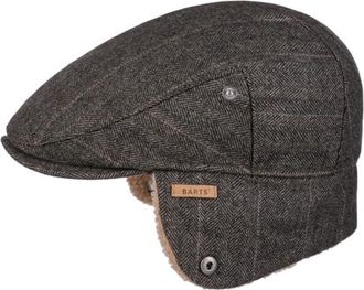 Barts Casquette Plate Monzonite Homme - Oreillettes Gavroche Protege-Oreilles avec Visiere, Oreillettes, Doublure, Doublure Automne-Hiver Automne Hiver - L 