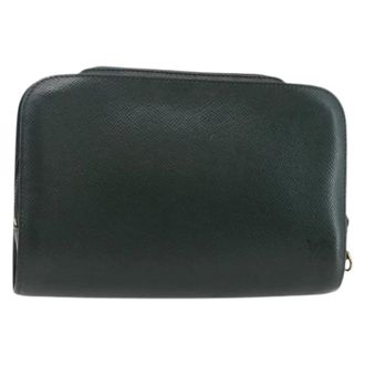 Louis Vuitton Pre-owned Leather Clutch - - Pre-owned - Damen - Gr&uuml;n - ONE SIZE