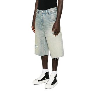 Purple P070 Raw Shorts - - Shorts - Herren - Blau - W34