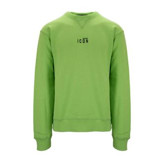 Dsquared2 Herren Pullover Sweatshirt mit Icon-Druck - - Sweatshirts & Hoodies - Herren - Gr&uuml;n - S