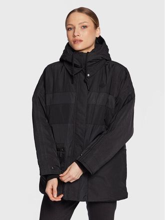 adidas &Uuml;bergangsjacke HM2615 Schwarz Loose Fit