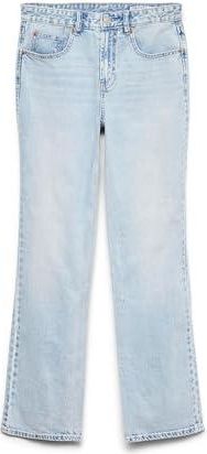 Vero Moda Droit Vmtessa HR Li339 GA, Bleu Jeans Clair, 30W / 32L Femme