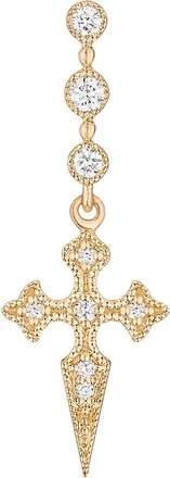 Stone Paris Boucle doreille Barrette Blood Diamonds Or Jaune (vendue &agrave; lunit&eacute;)