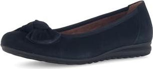 Gabor Ballerines classiques pour femme, Bleu foncé 46, 37.5 EU