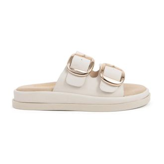 Sergio Moretti Femme, Chaussures, Blanc, Taille: 36 EU Tongs Ouvertes D&eacute;contract&eacute;es