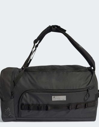 adidas adidas Performance - Sac de sport hybride - Noir et argent&eacute; r&eacute;fl&eacute;chissant