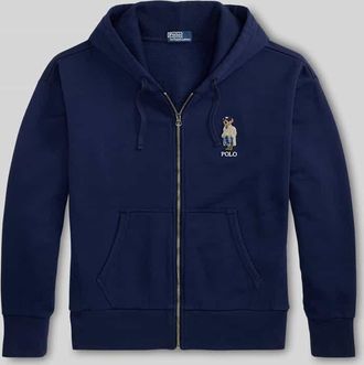 Polo Ralph Lauren Sweatjacke mit gro&szlig;em Logo-Stickmotiv