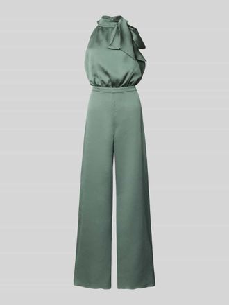 Swing Jumpsuit mit Schleifen-Detail