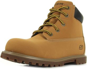 Skechers Mecca - Mitigate, Jungen Combat Boots, beige (WTN), 37 EU