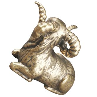 NUOBESTY Messing Schafstatue Vintage Design Gartendekoration Kleiner Schaffigur f&uuml;r Schreibtisch und Zuhause