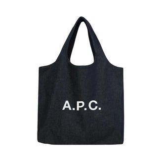 A.P.C. A.p.c., Femme, Sacs, Bleu, Taille: ONE Size Ninon Tote Bag