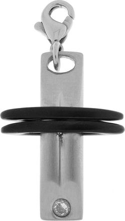 Akzent Anhänger Damen - Premium Damen Schlüsselanhänger aus Edelstahl in Silber, 100% Wasserfest & Hautverträglich