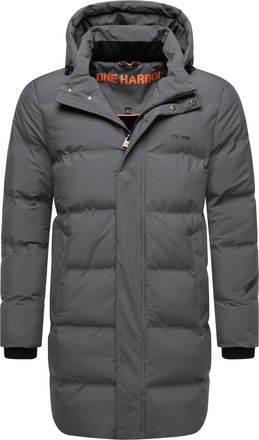 Stone Harbor Herren Wintermantel Thadeek mit abnehmbarer Kapuze & Magnettaschen