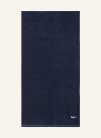 HUGO BOSS Duschtuch Edge blau