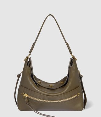 Jerome Dreyfuss Sac Lucky Hobo Kaki