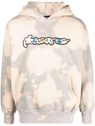 Pleasures Decay Hoodie mit Bleach-Effekt - Grau