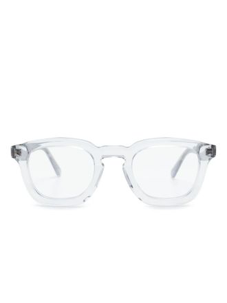 Moncler Brille mit eckigem Gestell - Nude