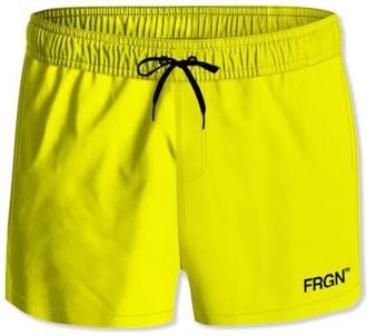 Freegun Garçon Sw/Fg/M/3/Fce Maillot De Bain, Jaune Fluo, 12-14 Ans EU