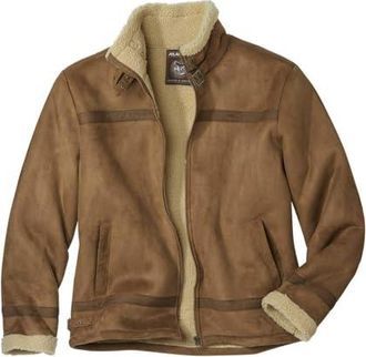 Atlasformen Blouson Suédine Doublé Sherpa