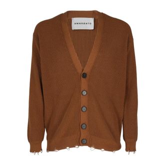 Amaranto Amar&aacute;nto, Homme, Pulls, Brun, Taille: M Cardigans