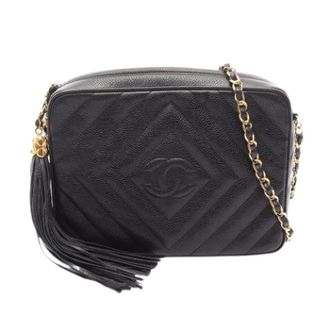 Chanel Pre-owned Sac bandouli&egrave;re vintage - Femme - Pre-owned - Noir - Taille: ONE Size
