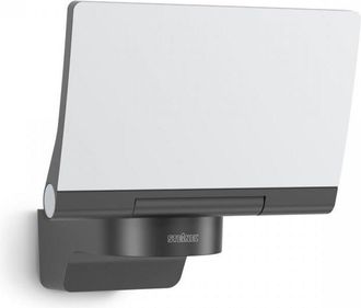 Steinel LED-Strahler XLED Home 2 graphit, 13,7 W Flutlicht, voll schwenkbar, 1550 lm, für Einfahrt, Hof und Garten, Ohne Bewegungsmelder