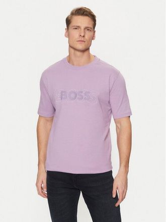 HUGO BOSS T-Shirt 50531271 Violett Regular Fit
