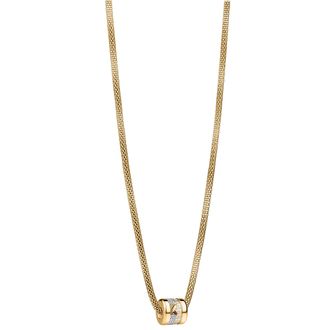 Bering Damen Ketten in gold gl&auml;nzend - Arctic Symphony Collection mit Edelstahl - MEM-G-ME-N-450