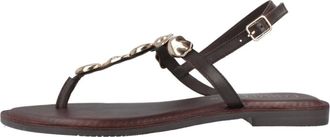 Carmela Femme, Chaussures, Brun, Taille: 40 EU 163293C Sandalia