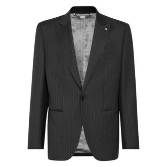 Billionaire Boys Club Gessato Blazer - - Jackets - Herren - Schwarzk - XL