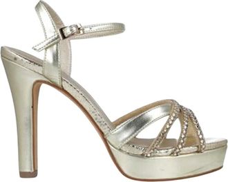 Menbur Femme, Chaussures, Jaune, Taille: 39 EU Sandales &agrave; Talons Hauts