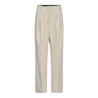 Co'Couture Femme, Pantalons, Beige, Taille: 44 FR VolaCC Long Pleat Pant
