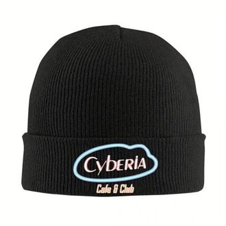 Generic Casquettes Baseball pour Hommes Hommes, Cyberia - Exp&eacute;riences en s&eacute;rie Chapeau en Lames Crasses dAutomne Hiver Tuques Ski Esth&eacute;tique des ann&eacute;es 90 Cas