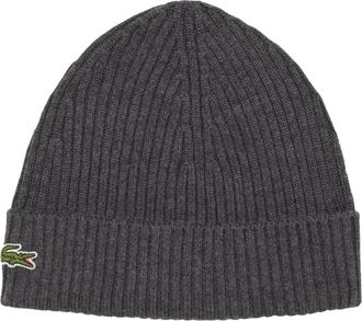 Lacoste Caps & M&uuml;tzen - Lacoste LACOSTE Unisex M&uuml;tze - Strickm&uuml;tze, Beanie - Gr. ONE SIZE - in Grau - f&uuml;r Damen