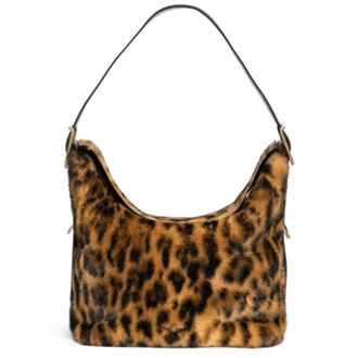 Zadig&Voltaire Leoparden Kunstpelz Mantel - - Bags - Damen - Braun - ONE SIZE