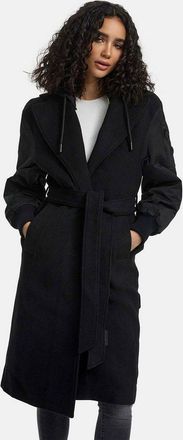 Marikoo Winterjacke Tjadee Langer Wickelmantel