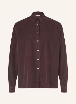 Lilienfels Lilienfels Hemdbluse Aus Cord lila