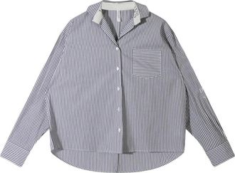 10 Days Femme, Blouses et Chemises, Gris, Taille: 38 FR Shirt Stripes