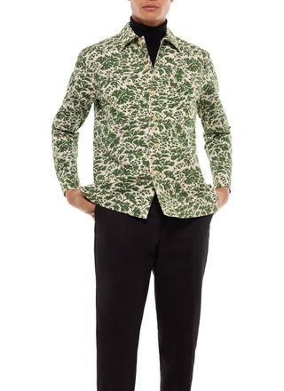 Fursac Chemise &agrave; poches plaqu&eacute;es en coton - Taille XXL - Homme