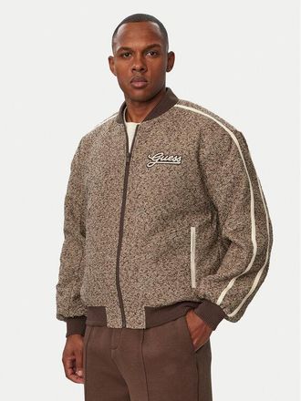 Guess Bomberjacke Z6BL01 W4746 Braun Regular Fit
