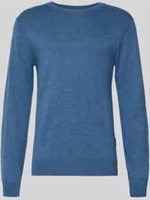 Casual Friday Strickpullover mit gerippten Abschl&uuml;ssen Modell BELLS