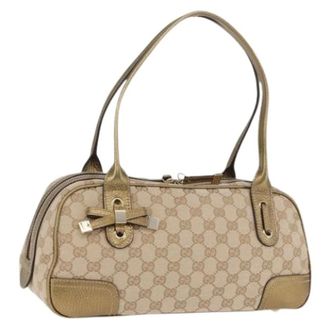 Gucci Sac bandouli&egrave;re vintage en toile GG Pre-owned - Femme - Pre-owned - Beige - Taille: ONE Size