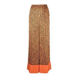 Karl Lagerfeld Damen, Hosen, Orange, MGr&ouml;&szlig;e