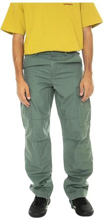Carhartt Work in Progress Homme, Pantalons, Vert, Taille: W34 L32 Straight Pantalons