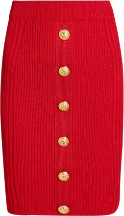Balmain HOSEN & R&Ouml;CKE - Midi-R&ouml;cke auf YOOX.COM