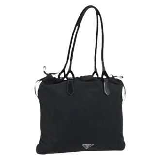 Prada Sac &agrave; main Vintage Pre-owned - Femme - Pre-owned - Noir - Taille: ONE Size