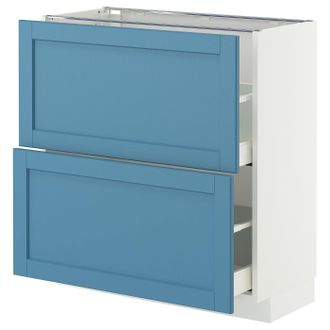 IKEA METOD / MAXIMERA Unterschrank mit 2 Schubladen