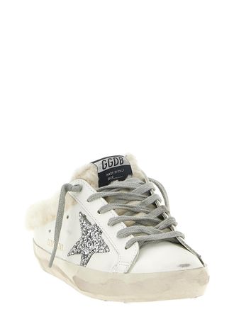 Golden Goose Super-Star Slide - White