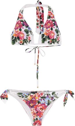Dolce & Gabbana Femme, Maillots de bain, Multicolore, Taille: 40 FR Ensemble Bikini